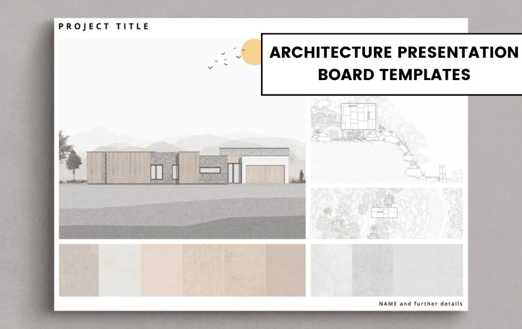 Architecture Presentation Board Templates - Firec Architect
